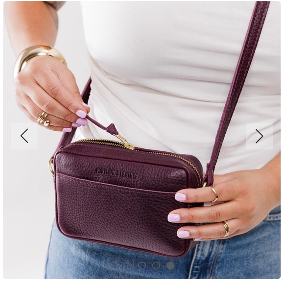 Portland Leather | Bags | Combo Portland Leather Plum Toaster Bag ...